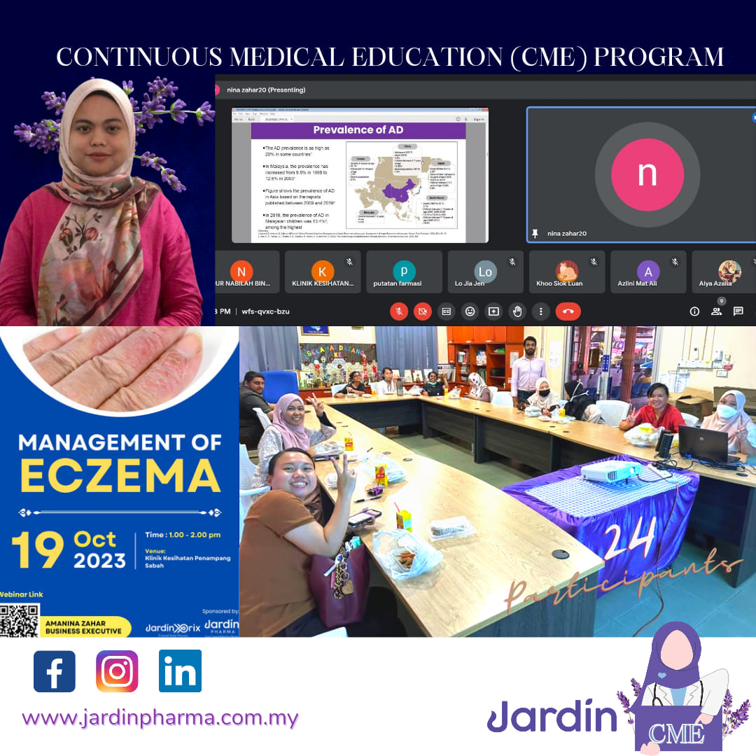 CME Virtual Program for Penampang Health Clinic – Jardin Pharma Berhad